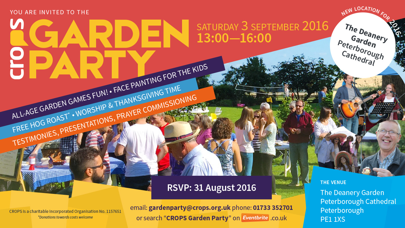 CROPS GARDEN PARTY 2016 CROPS